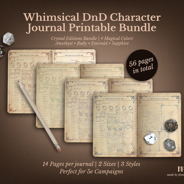 Dnd Journal - Etsy