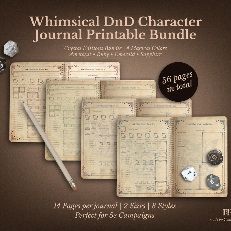 Dnd Journal - Etsy