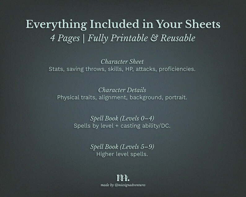 Dnd Character Sheets Printable | Botanical Snowdrop Stem Edition ...