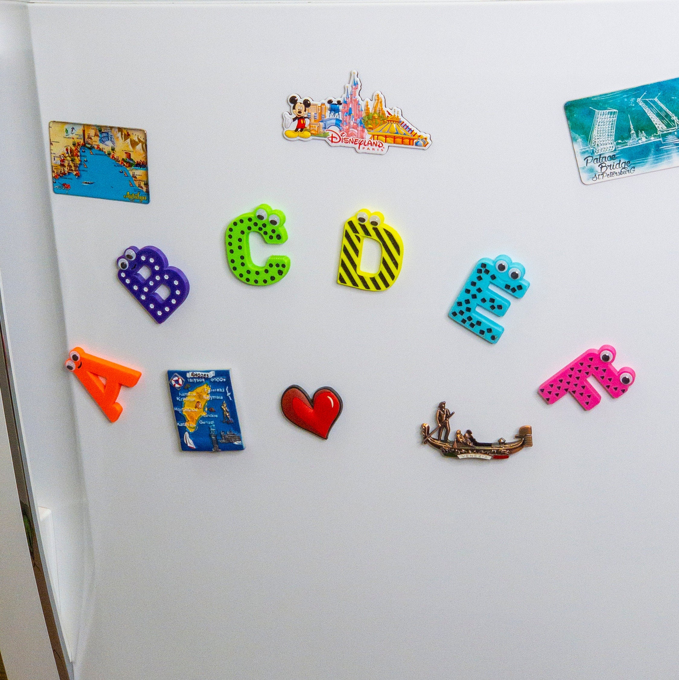 26 Magnet Letters Frigde Magnet Alphabet Set Children Alphabet Letters ...
