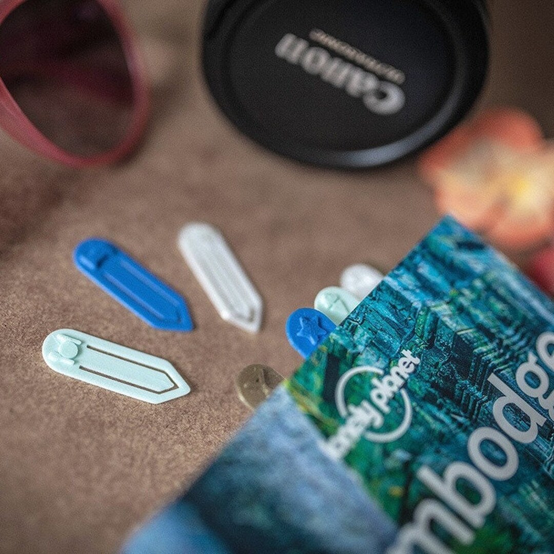 Travel Bookmarks Set 3D Printed Bookmarks Bundle Bookmarks Travellers ...