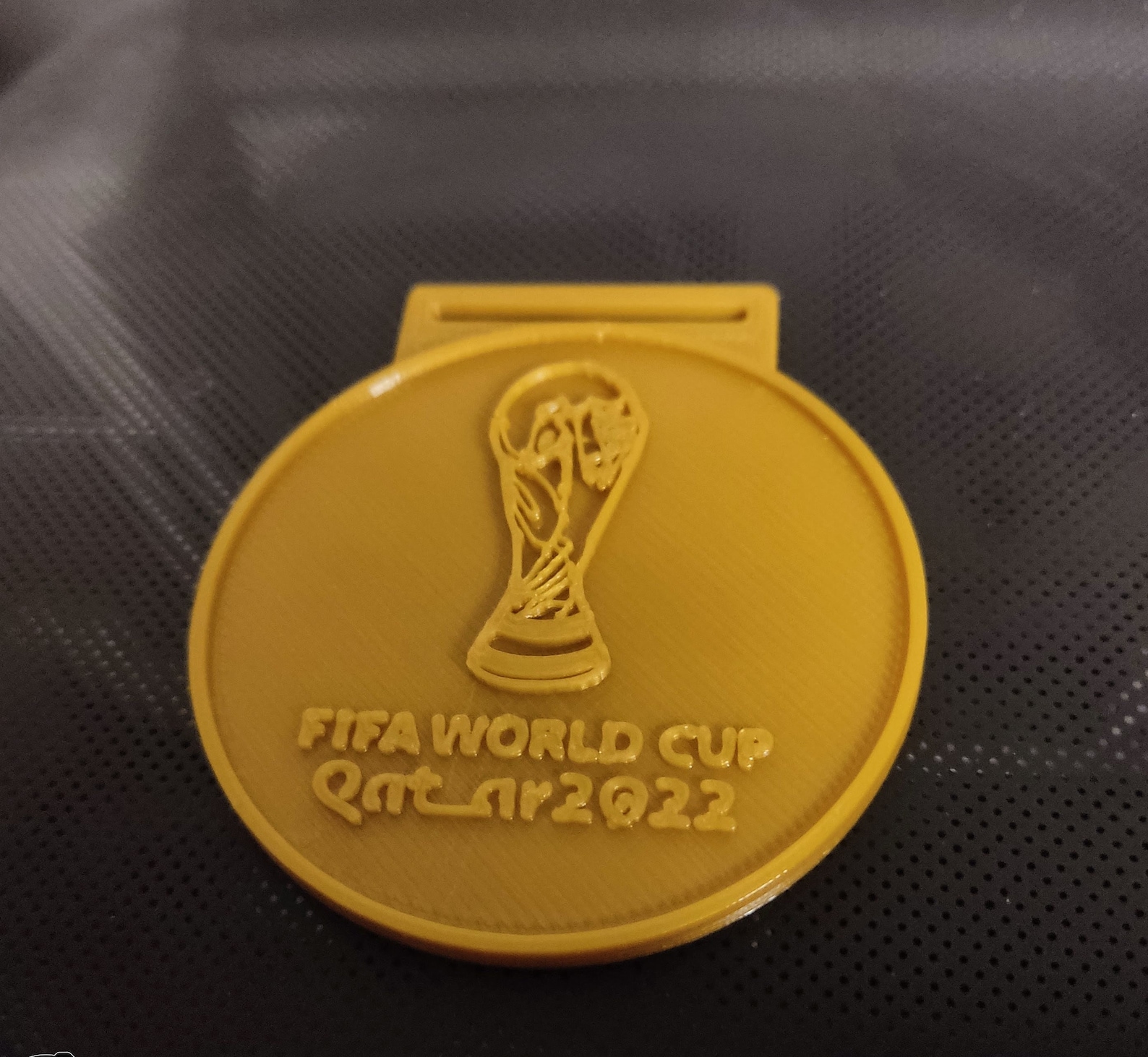 FIFA WORLD CUP Qatar 2022 Medal Round Gold Medal World Cup - Etsy