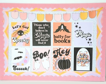 Halloween Classroom Bulletin Board Cute Halloween Class - Etsy
