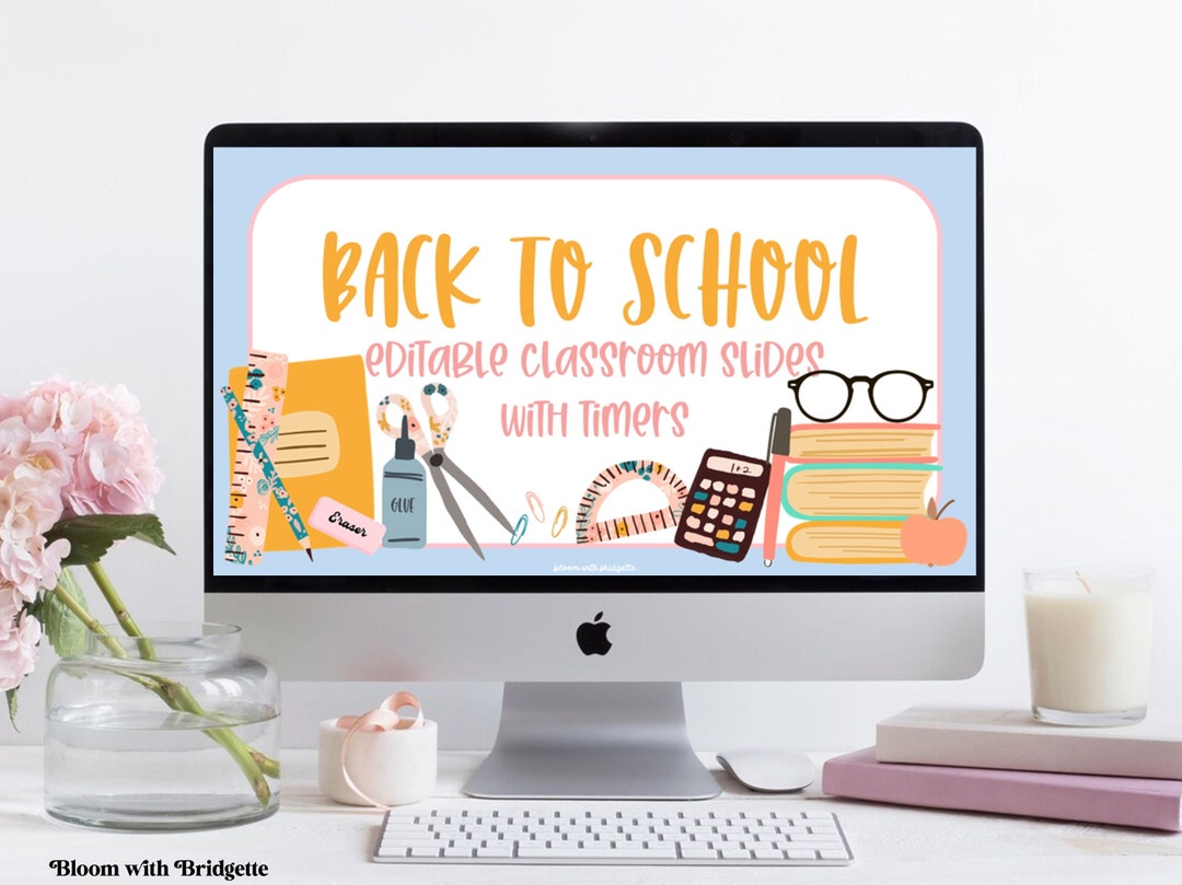 Back to School Slide Templates, Powerpoint and Google Slides ...
