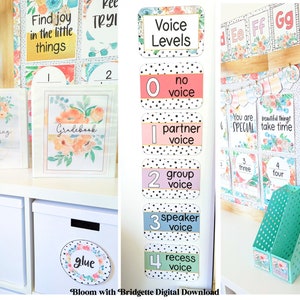 Garden Classroom Theme, Greenery Classroom Decor, Editable and Calm ...