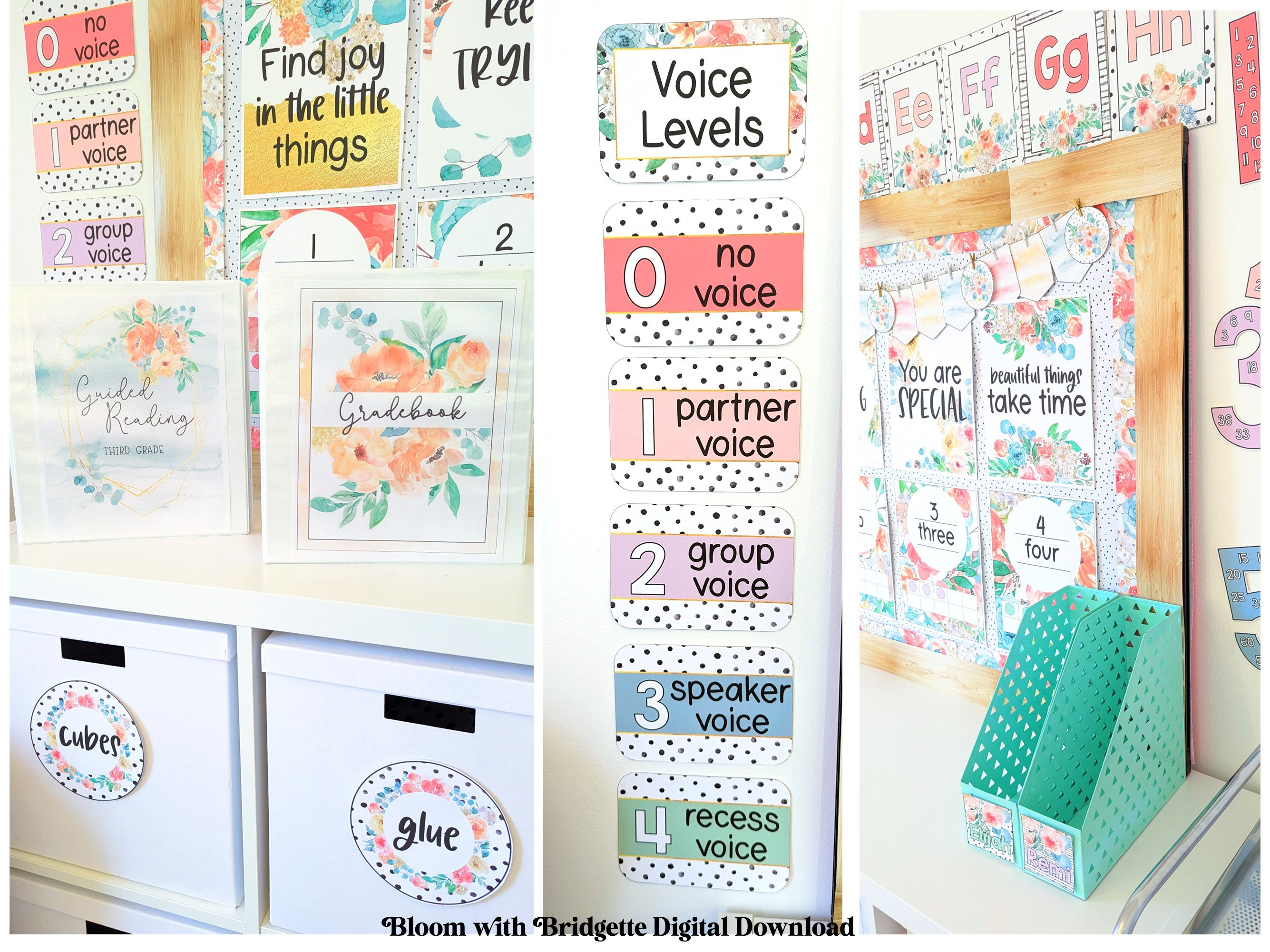 Garden Classroom Theme, Greenery Classroom Decor, Editable and Calm ...