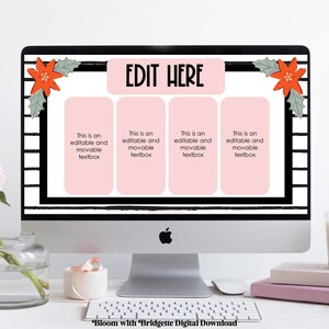 Christmas Slides, Winter Slide Templates, December Slides, Christmas ...