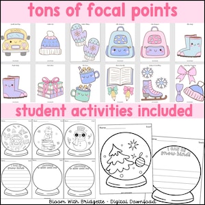 Winter Wonderland Bulletin Board, December Classroom Decor, Happy ...