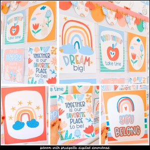 Sunshine Classroom Poster Display, Colorful Classroom Decorations, Text ...