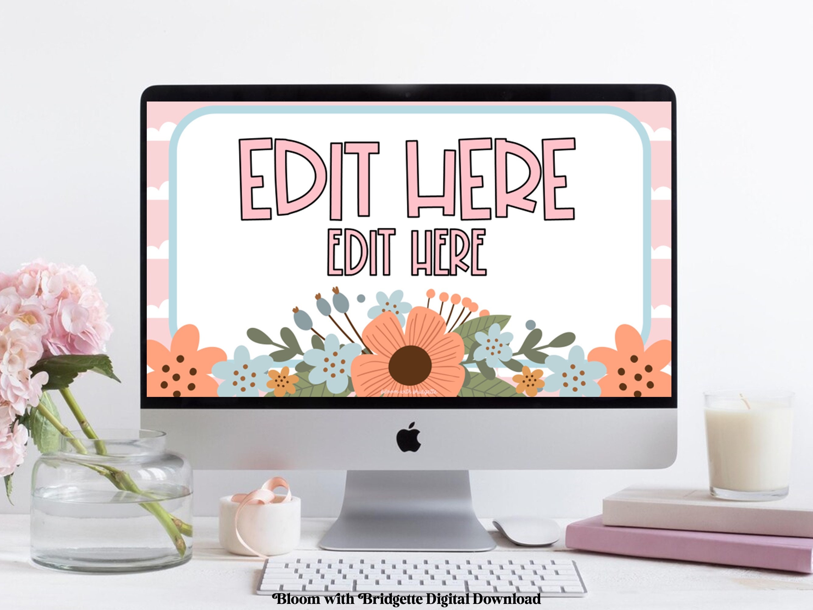 Easter Classroom Slide Templates Powerpoint and Google Slides - Etsy