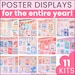 Seasonal Classroom Poster Bundle, Holiday Poster MEGA Bundle, Classroom ...