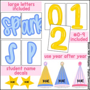 New Year Classroom Decor Bundle, Swiftie Inspired Bulletin Board ...