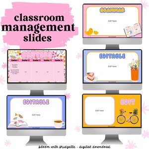 Bright Spring Daily Google Slides and Powerpoint Templates With Timers ...