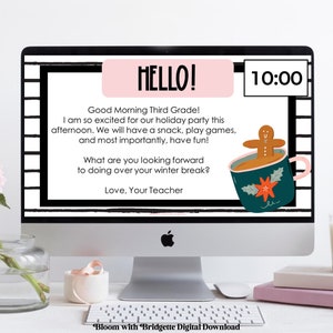 Christmas Slides, Winter Slide Templates, December Slides, Christmas ...