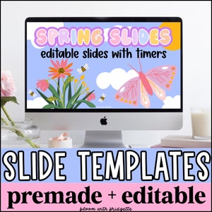 Bright Spring Daily Google Slides and Powerpoint Templates With Timers ...