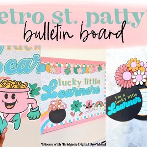 Retro Seasonal Bulletin Board Bundle, Seasonal Themed Student ...