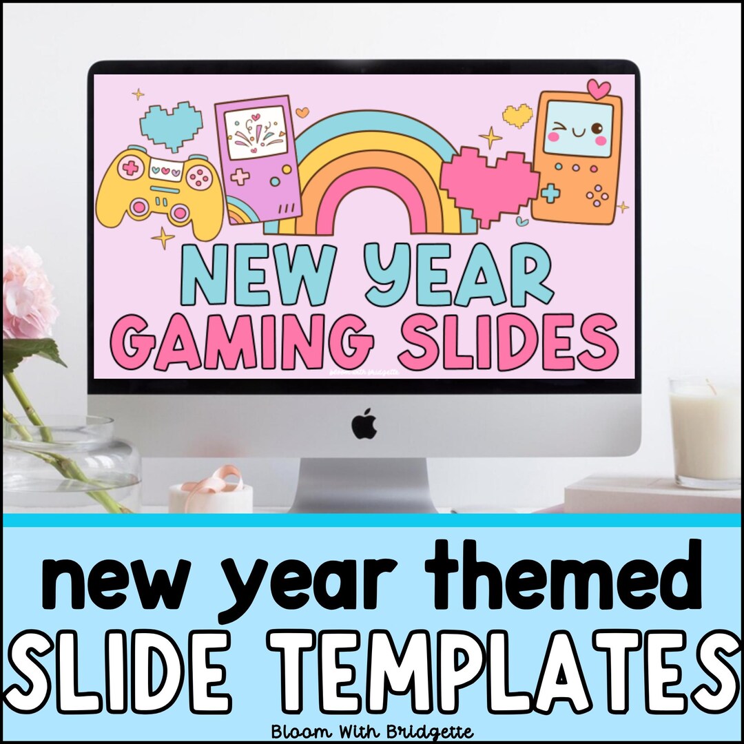 New Year Classroom Slides, Editable Slide Template, Daily Slides ...