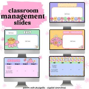 Growth Mindset Classroom Slide Templates, Daily Google Slides and ...