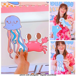 Retro Summer Bulletin Board, End of Year Bulletin Board, Summer Craft ...