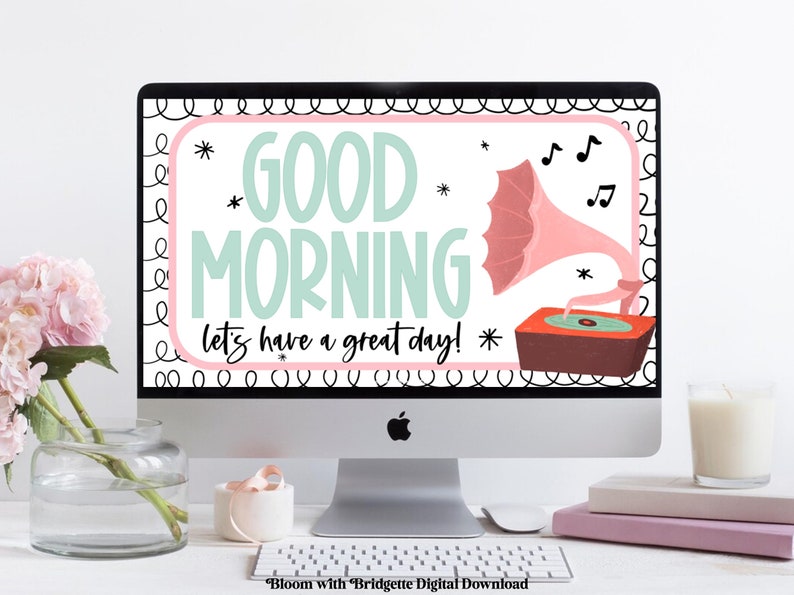 Winter Slide Templates With Timers Editable Slide Templates - Etsy