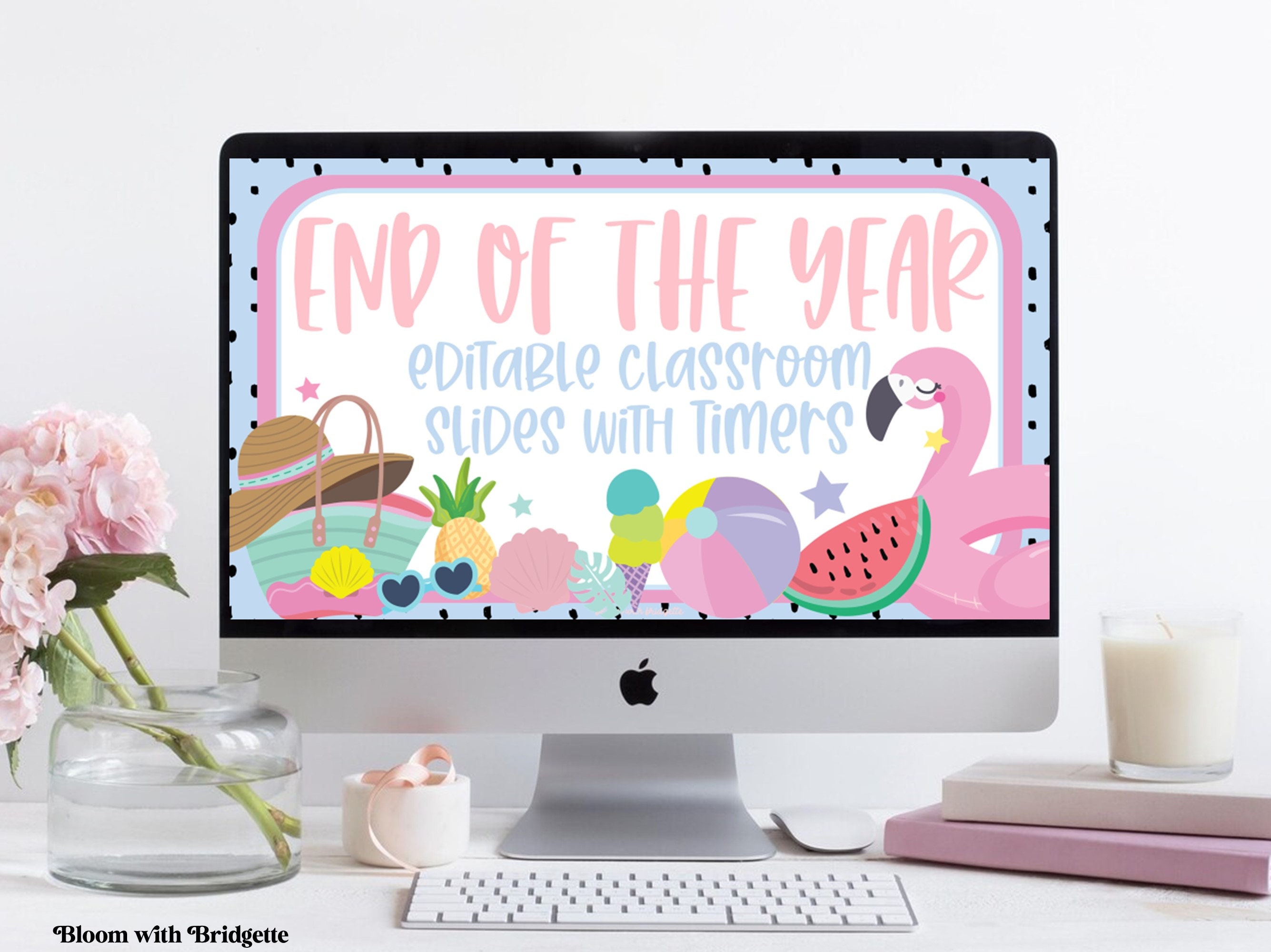 Summer Slide Templates Powerpoint and Google Slides ™ - Etsy