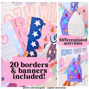 Winter Wonderland Bulletin Board Kit and Student Activity, Classroom ...