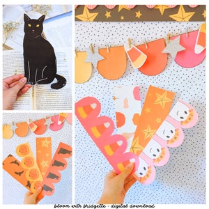 Halloween Bulletin Board Kit and Student Activity, Fall Bulletin Board ...