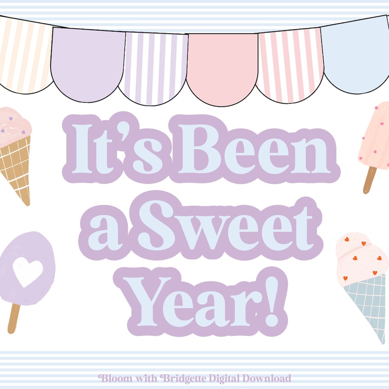 Ice Cream Bulletin Board - Etsy