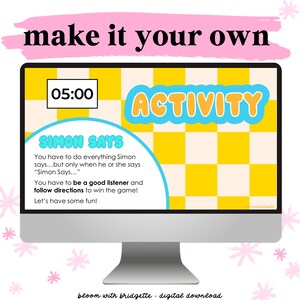 Retro Summer Daily Google Slides and Powerpoint Templates With Timers ...