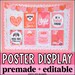 Retro Spring Classroom Posters, Easy Bulletin Board Display, Spring ...