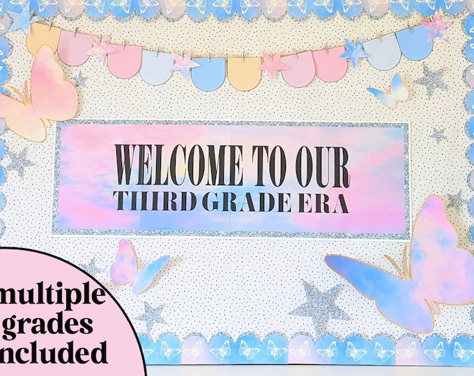 Swiftie Inspired Classroom Poster Display, EDITABLE Posters, Easy ...