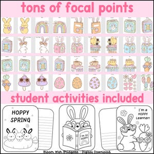 Easter Bulletin Board, April Classroom Decor, Spring Decorations ...