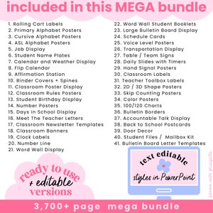 Beach Classroom Theme, Beach MEGA Bundle, Ocean Classroom Decor ...