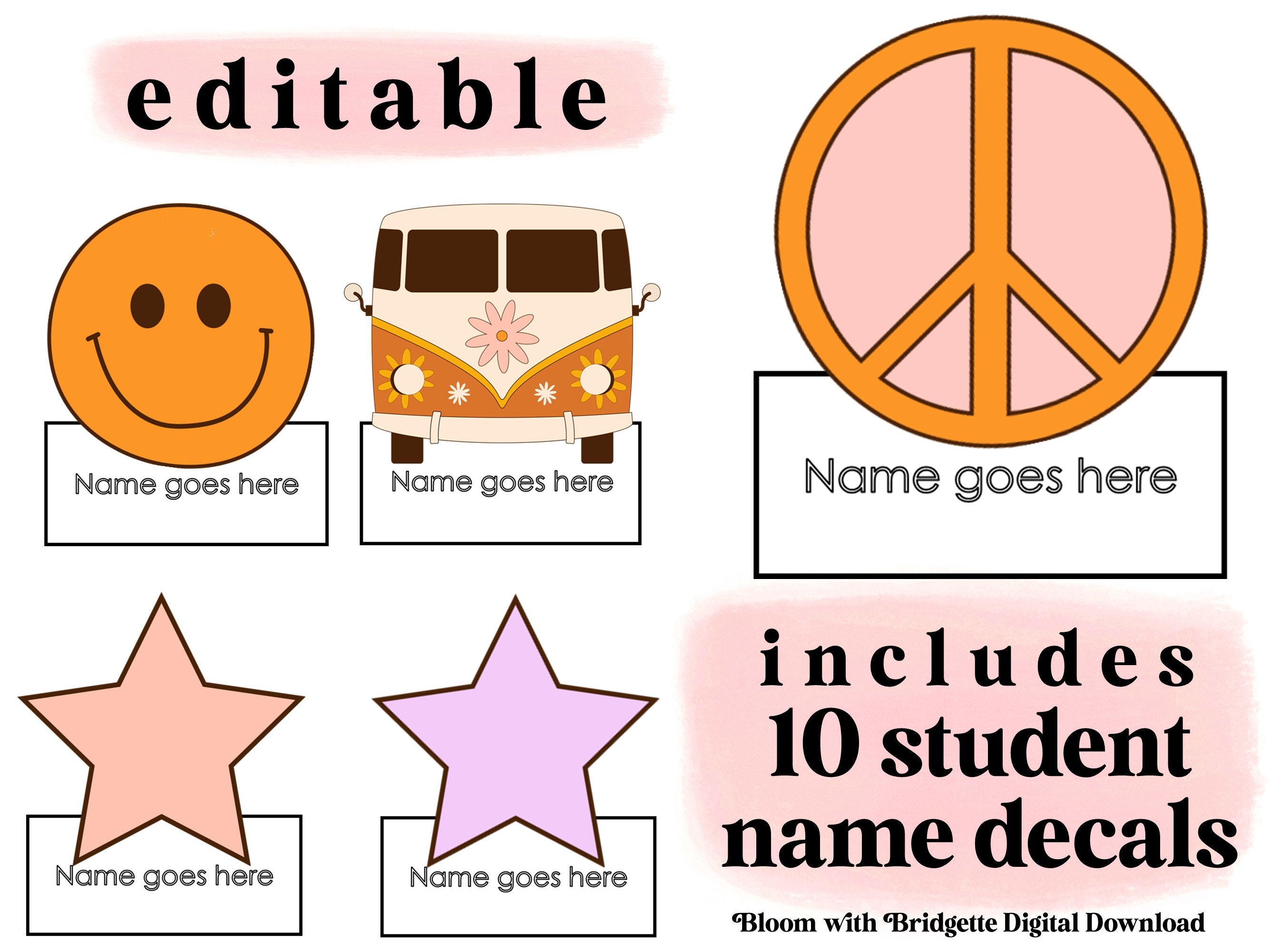 Retro Fall Bulletin Board Kit and Student Activity Autumn - Etsy