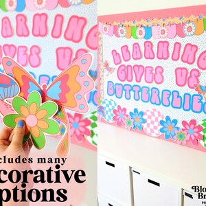 Retro Spring Classroom Decor Bundle, Classroom Slides, Spring ...