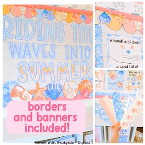 Beach Classroom Decor Mini Bundle, Coastal Classroom Theme, Bulletin ...