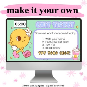 Growth Mindset Classroom Slide Templates, Daily Google Slides and ...