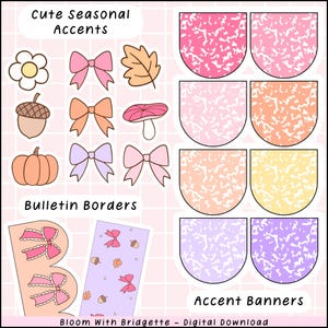 Fall Goose Posters | Bilingual Classroom Decor | Composition Notebook ...