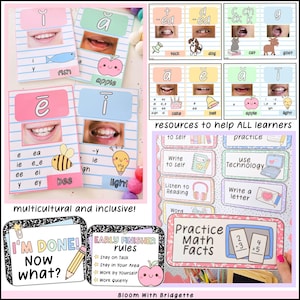Composition Notebook Classroom Decor | Bilingual Friendly | Pastel ...