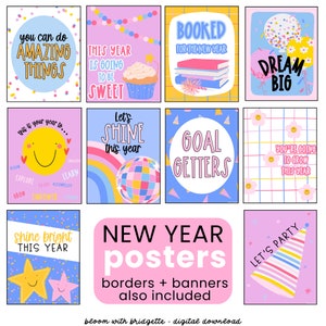 Seasonal Classroom Poster Bundle, Holiday Poster MEGA Bundle, Classroom ...