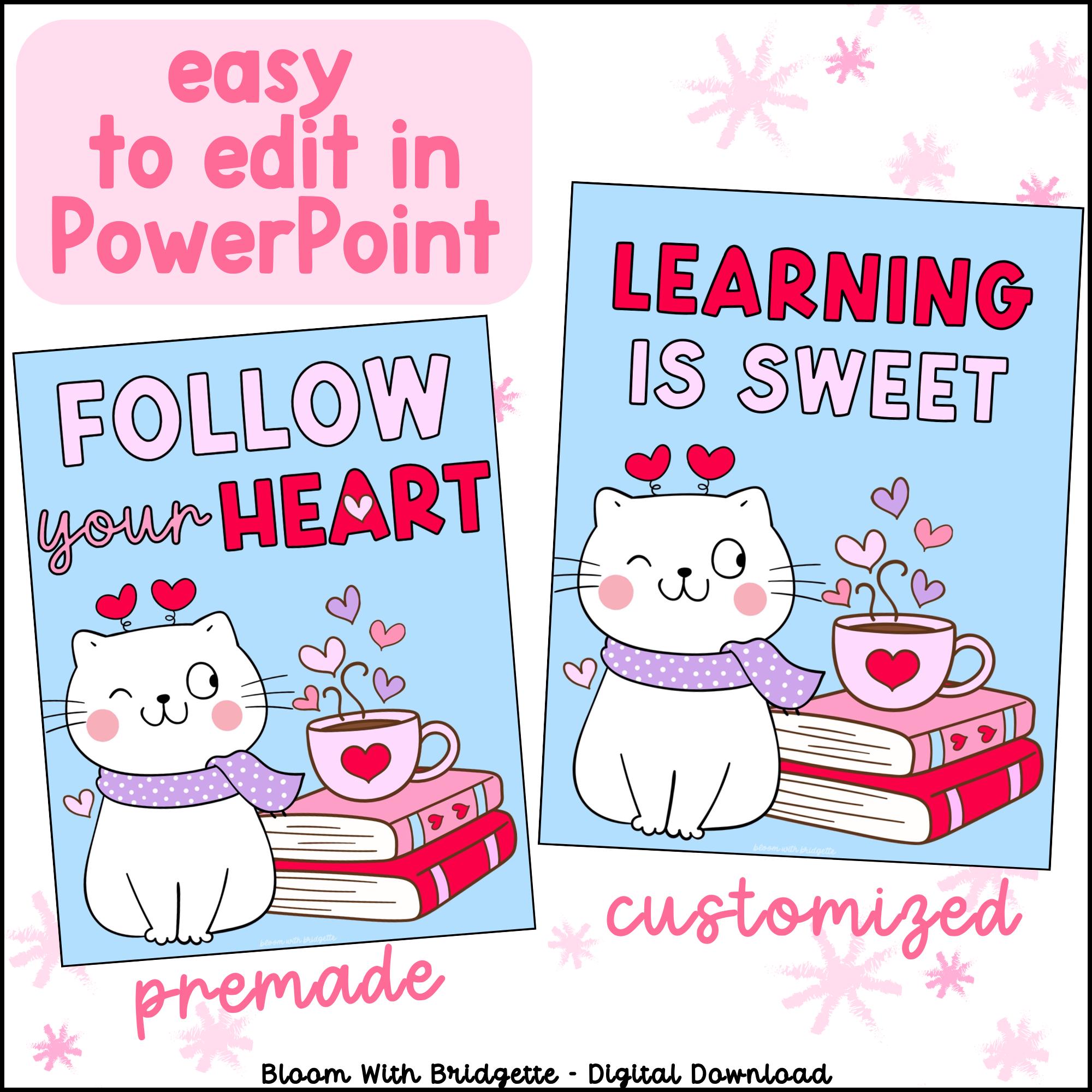 Valentine's Day Classroom Posters, Classroom Posters, Kindness Bulletin ...