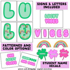 St. Patrick's Day Bulletin Board, March Bulletin Board, Spring Craft ...