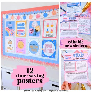 New Year Classroom Decor Bundle, Swiftie Inspired Bulletin Board ...