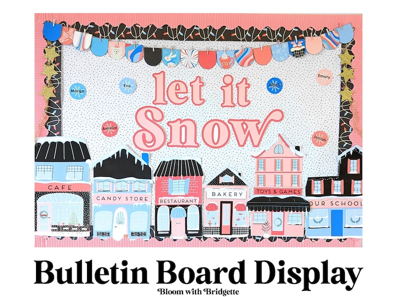 Christmas and Winter Themed Printable Classroom Decor Bundle - Etsy