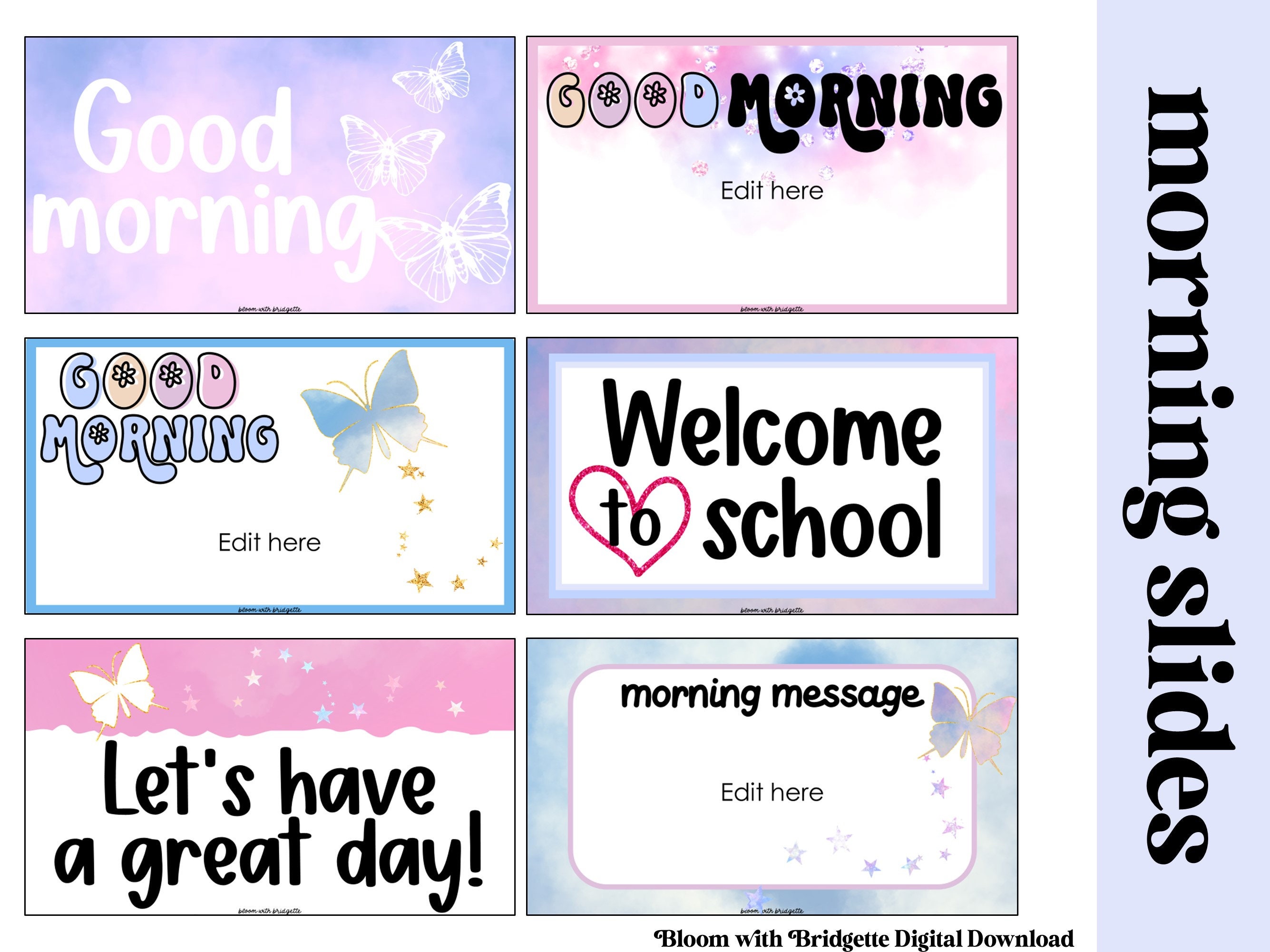 Swiftie Inspired Google Slides and Powerpoint Templates With Timers ...