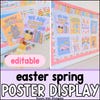 Retro Spring Classroom Posters, Easy Bulletin Board Display, Spring ...