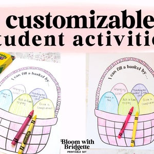 Retro Easter Bulletin Board Kit and Student Activity, Spring Bulletin ...