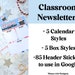 Christmas and Winter Themed Printable Classroom Decor Bundle, Bulletin ...