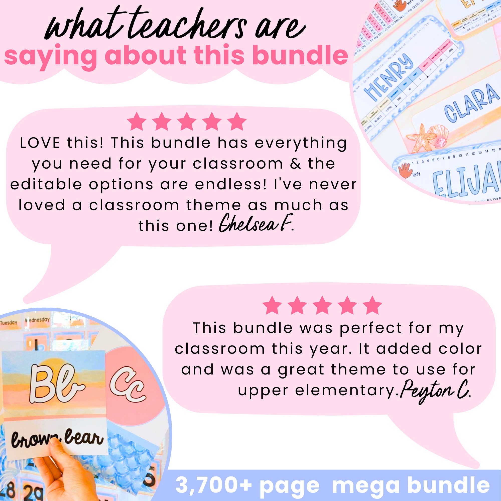 Beach Classroom Theme, Beach MEGA Bundle, Ocean Classroom Decor ...