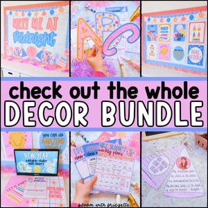 New Year Bulletin Board Kit, Student Activity, Bright Classroom Door ...
